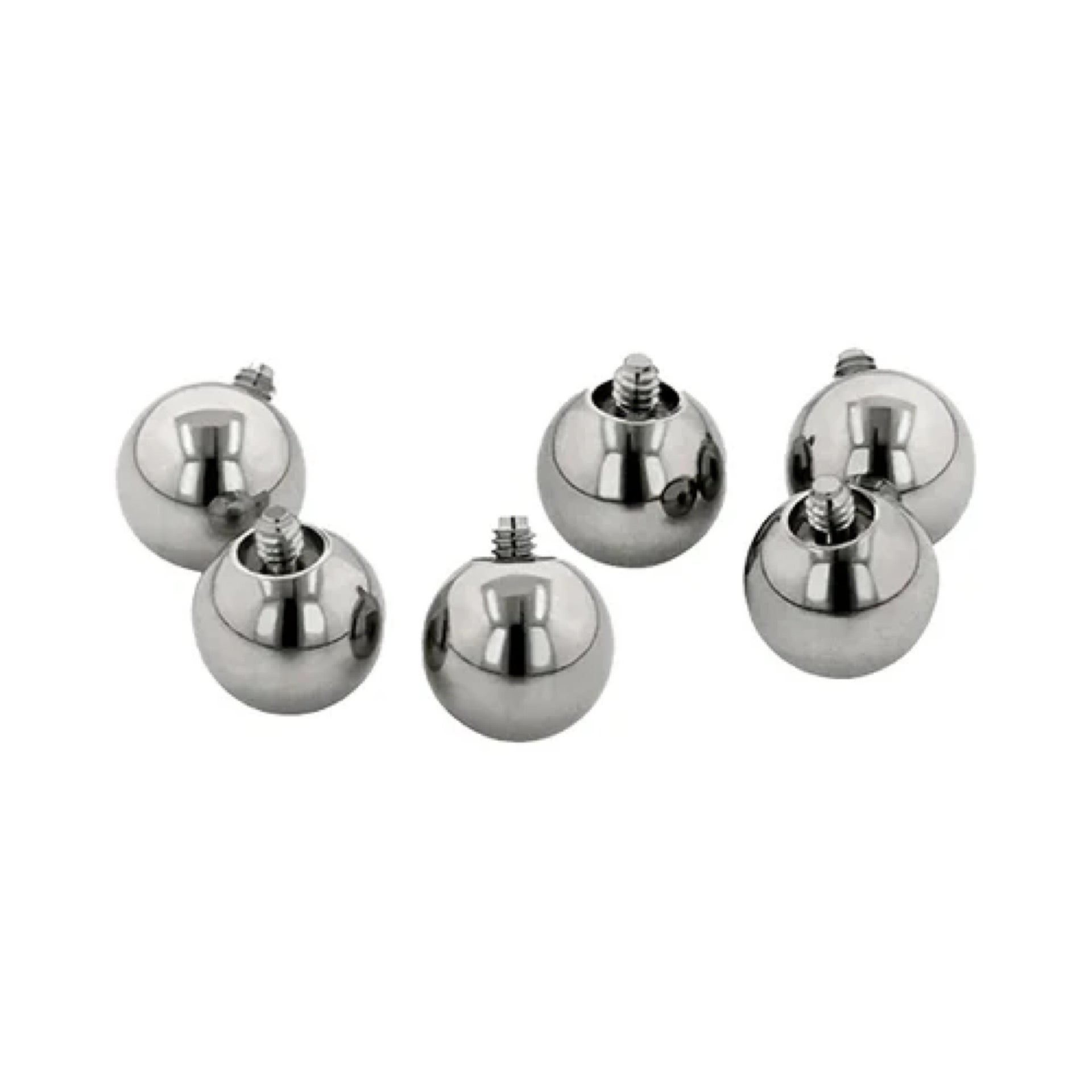 Threaded Ball Ends - Titanium | Electric Strawberry Piercing